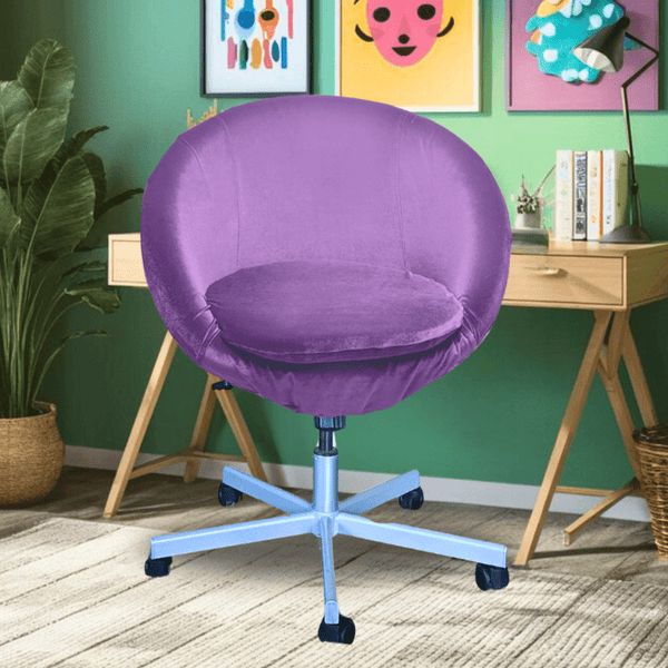 Purple Velvet Slip Cover Compatible with IKEA SKRUVSTA